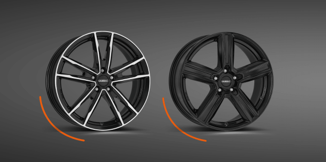 Radiant highlight for every ride: front-polished wheel designs by DEZENT